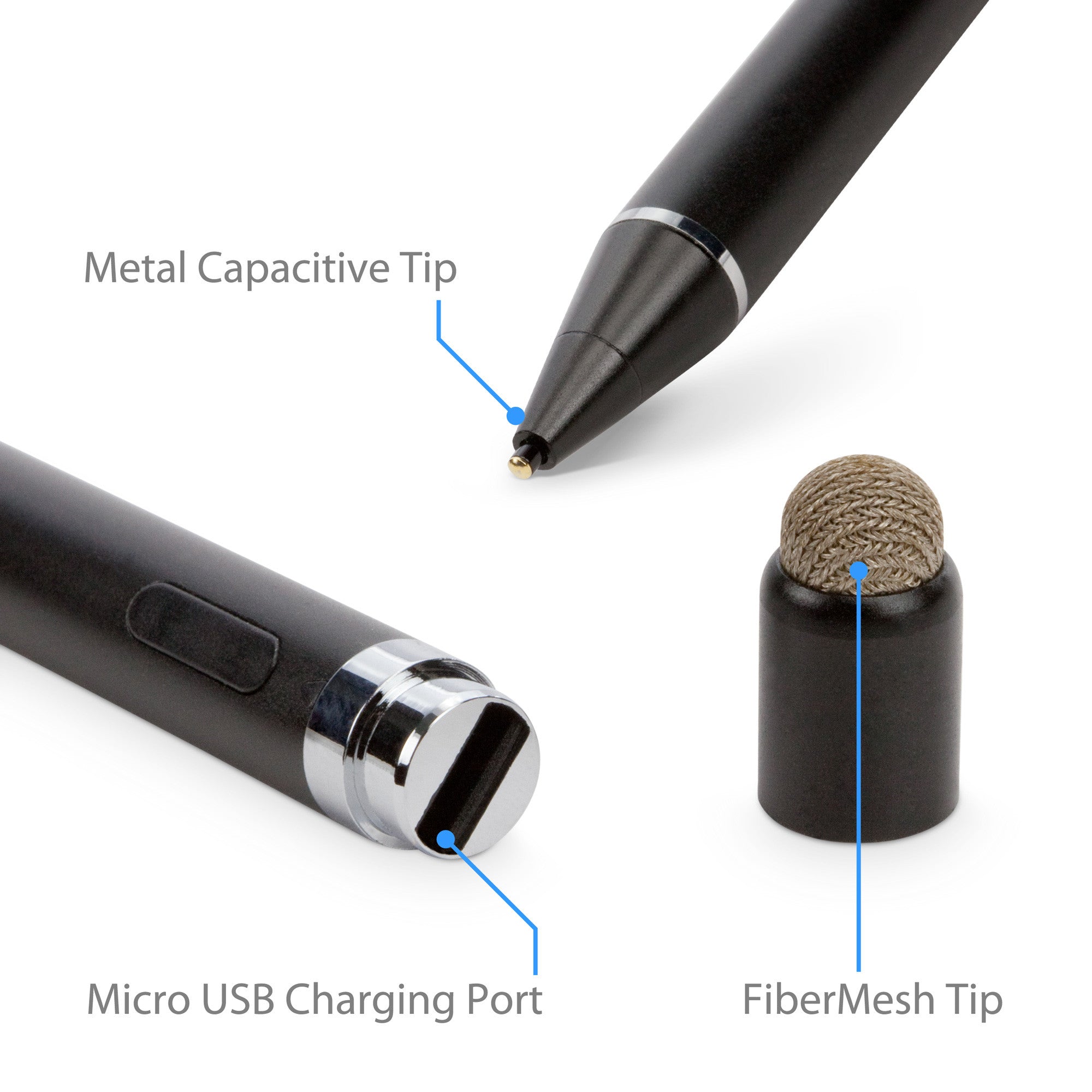 AccuPoint Active Stylus - Electronic Stylus with Ultra Fine Tip ...