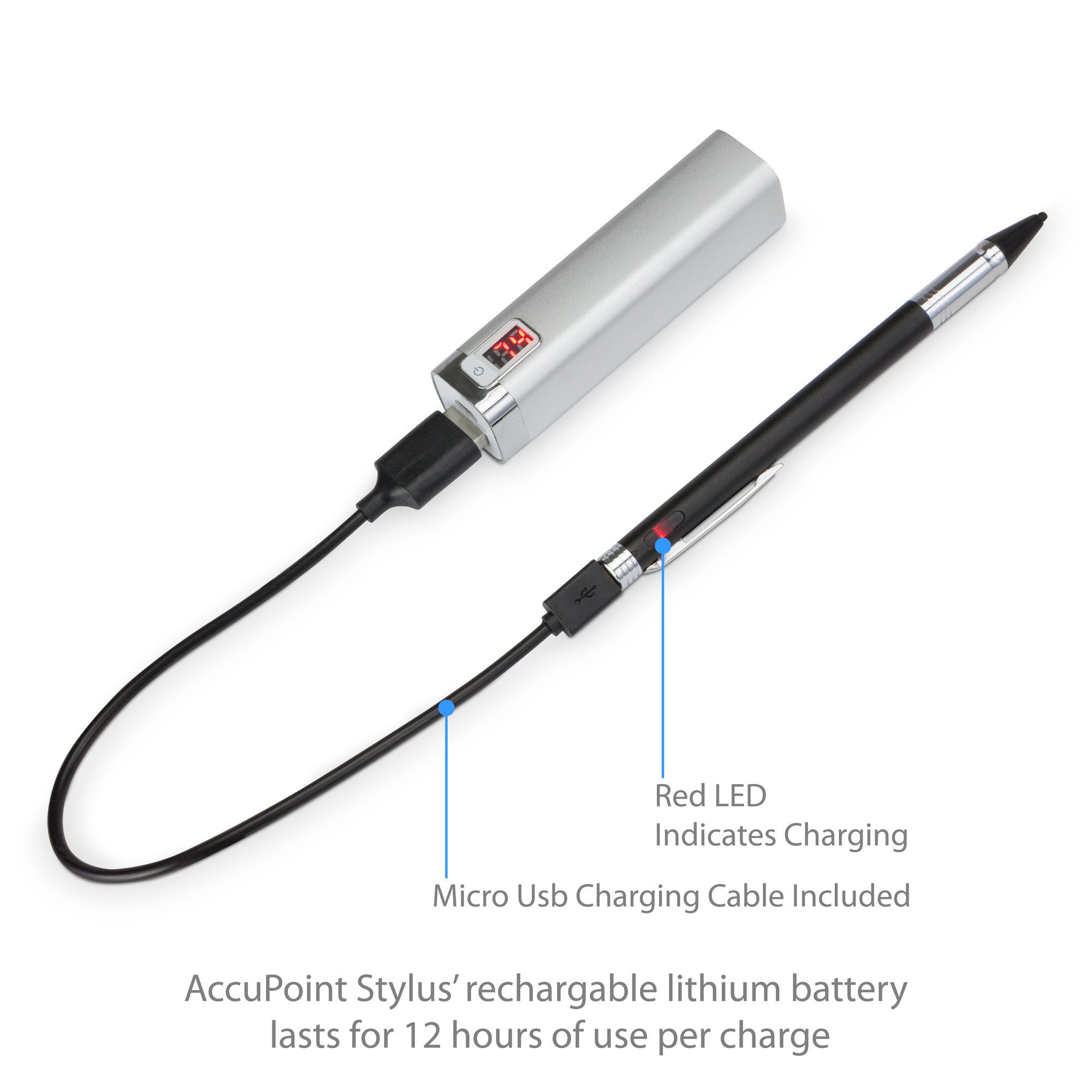 AccuPoint SE Active Stylus - Electronic Stylus with Fine Tip - Special ...