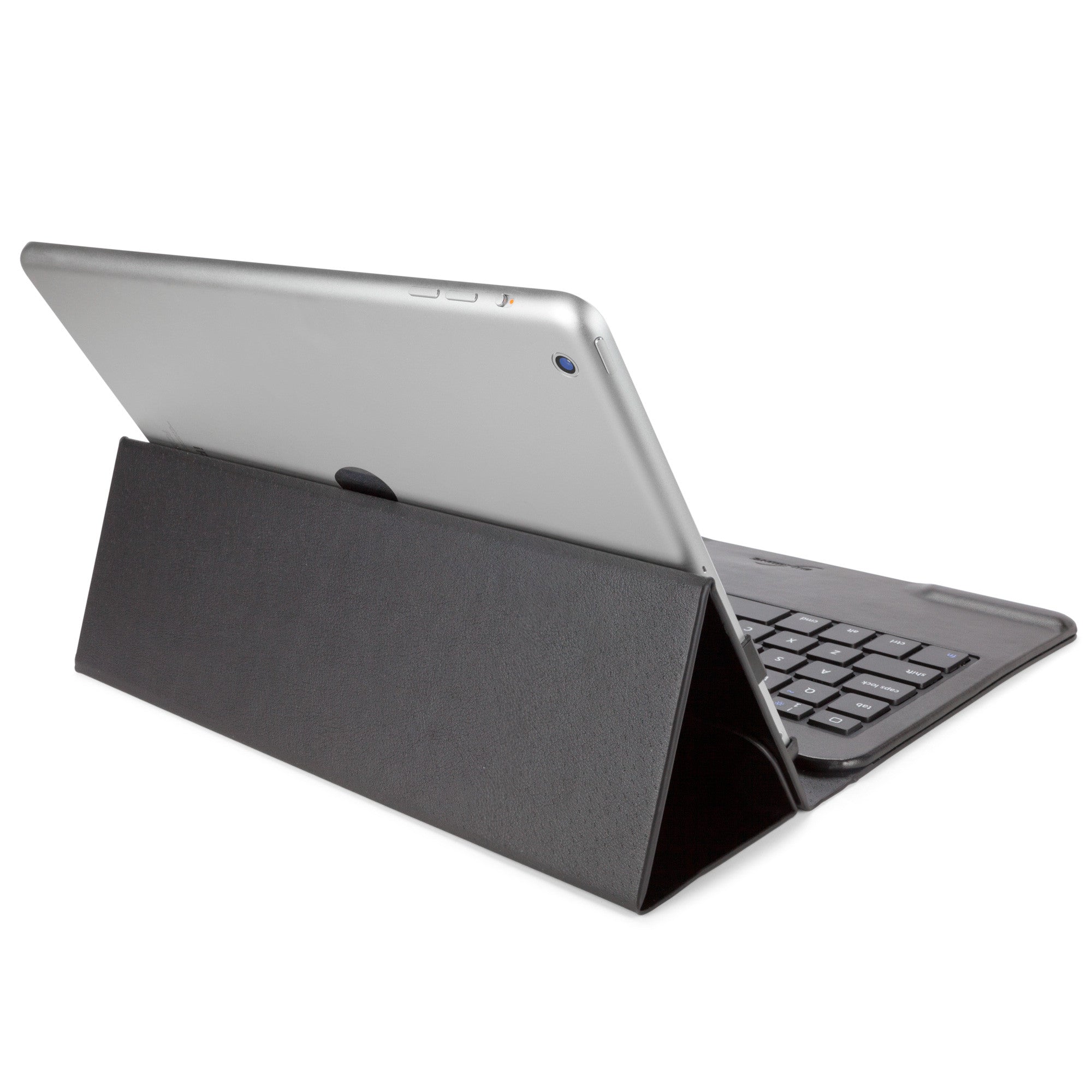 Elite Leather Keyboard Buddy Folio iPad Air Case - Leatherette Cover w ...