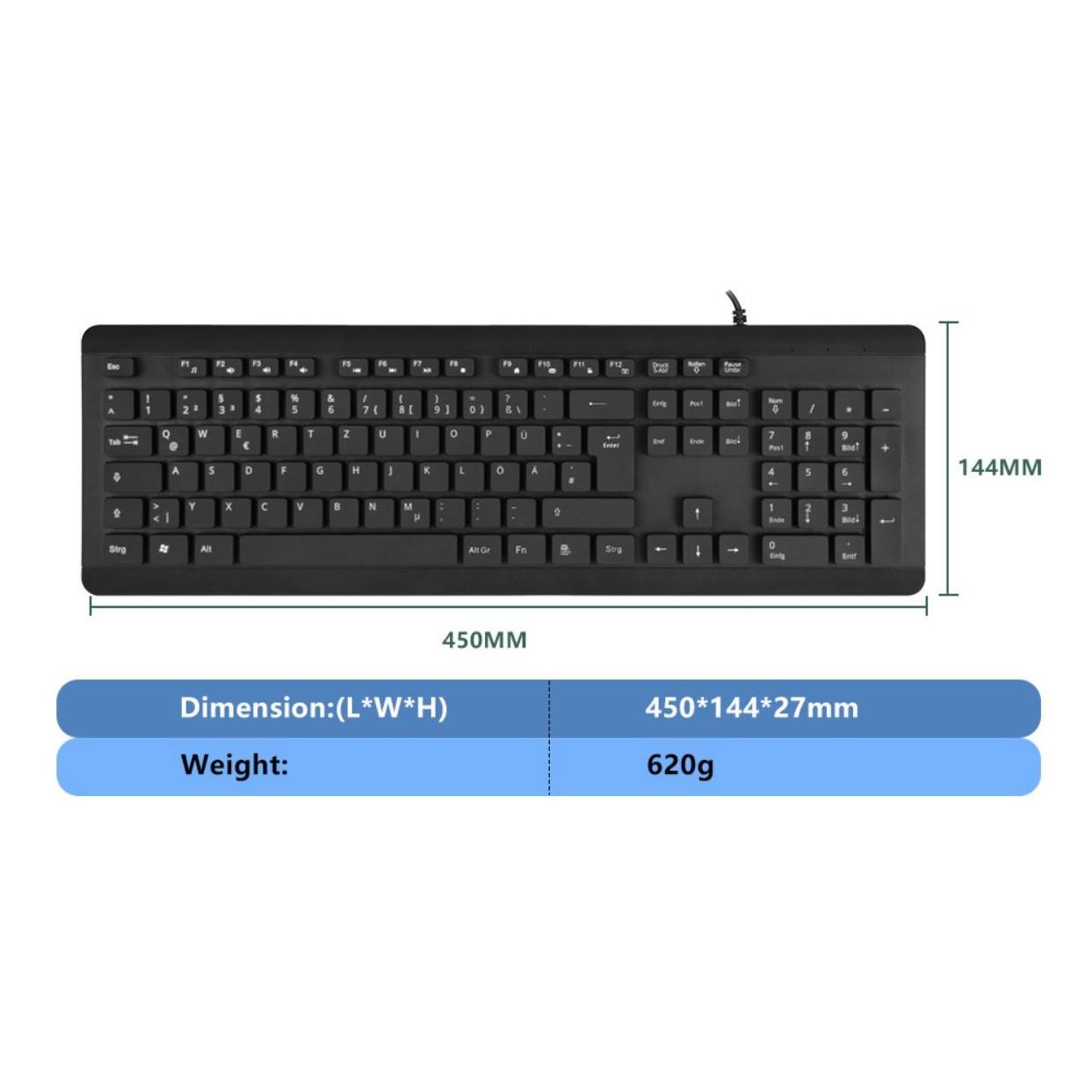 AquaProof USB Microsoft Surface Laptop Go Keyboard - Washable ...