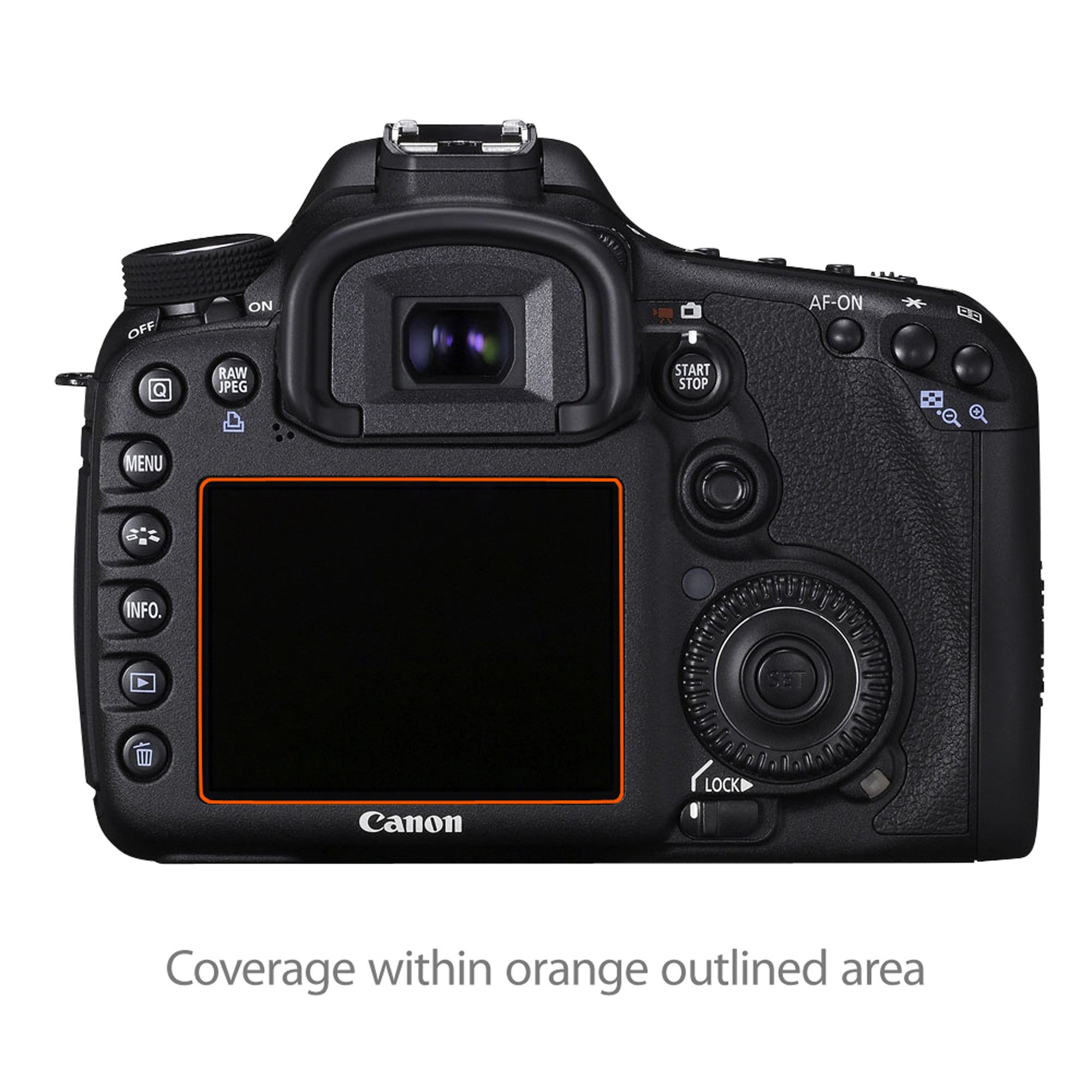 Canon EOS 7D ClearTouch Crystal (2-Pack) - HD Film Skin - Shields From ...
