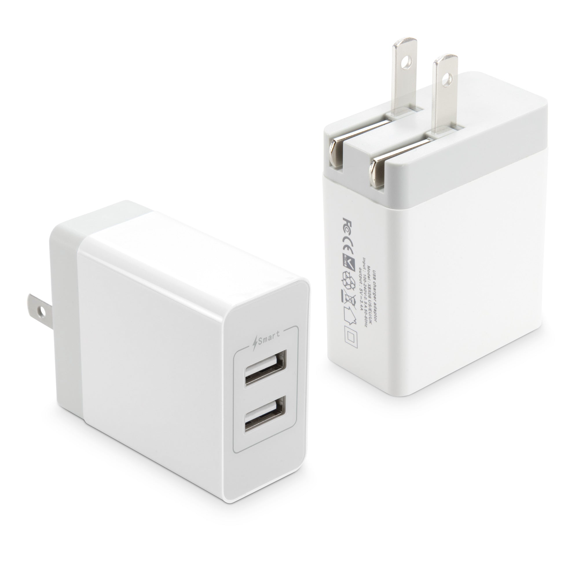 LG Stylo 4 Dual High Current Wall Charger - 2 USB Port Rapid Wall ...