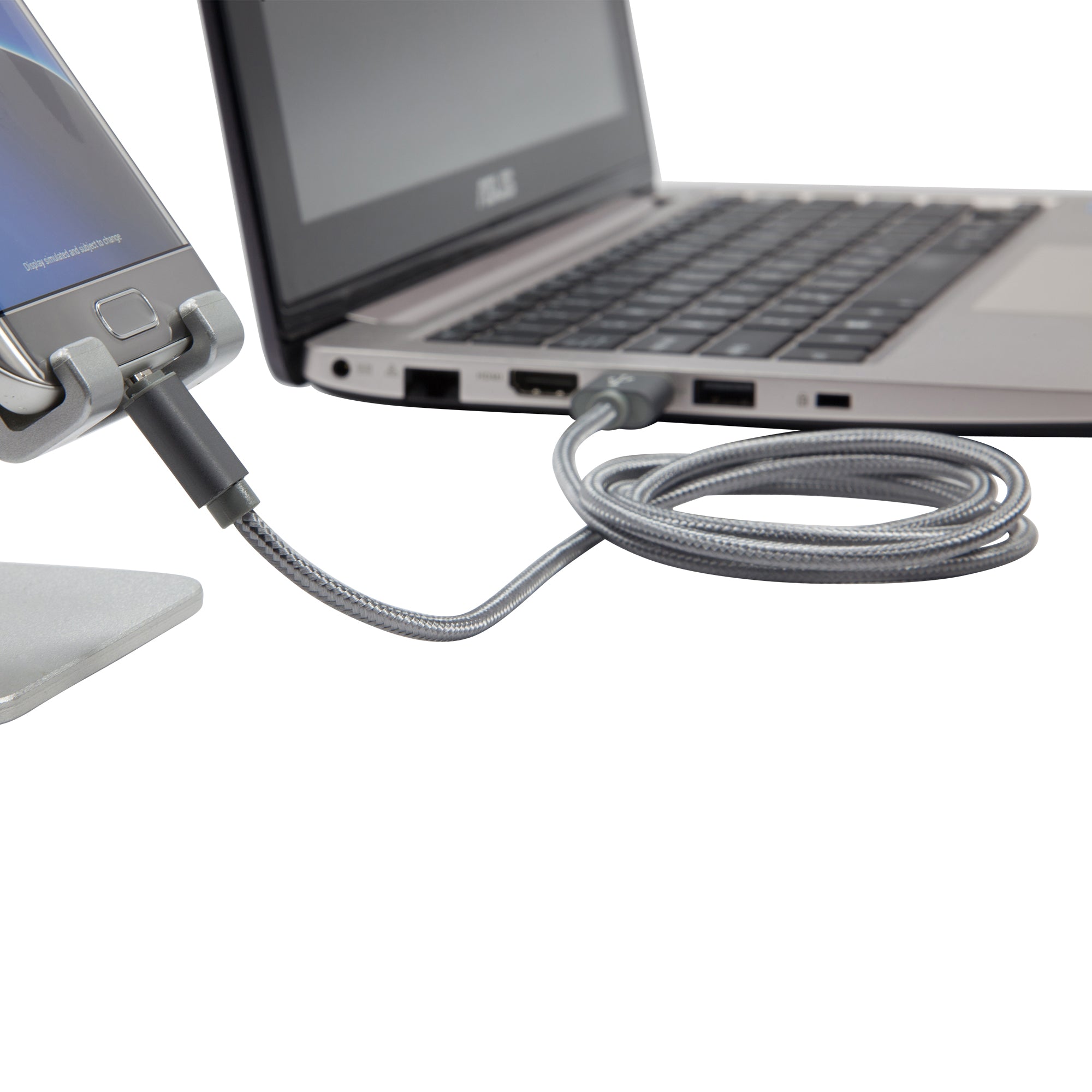 Huawei MediaPad T3 10 DuraCable - Braided Micro USB Charging Cable ...