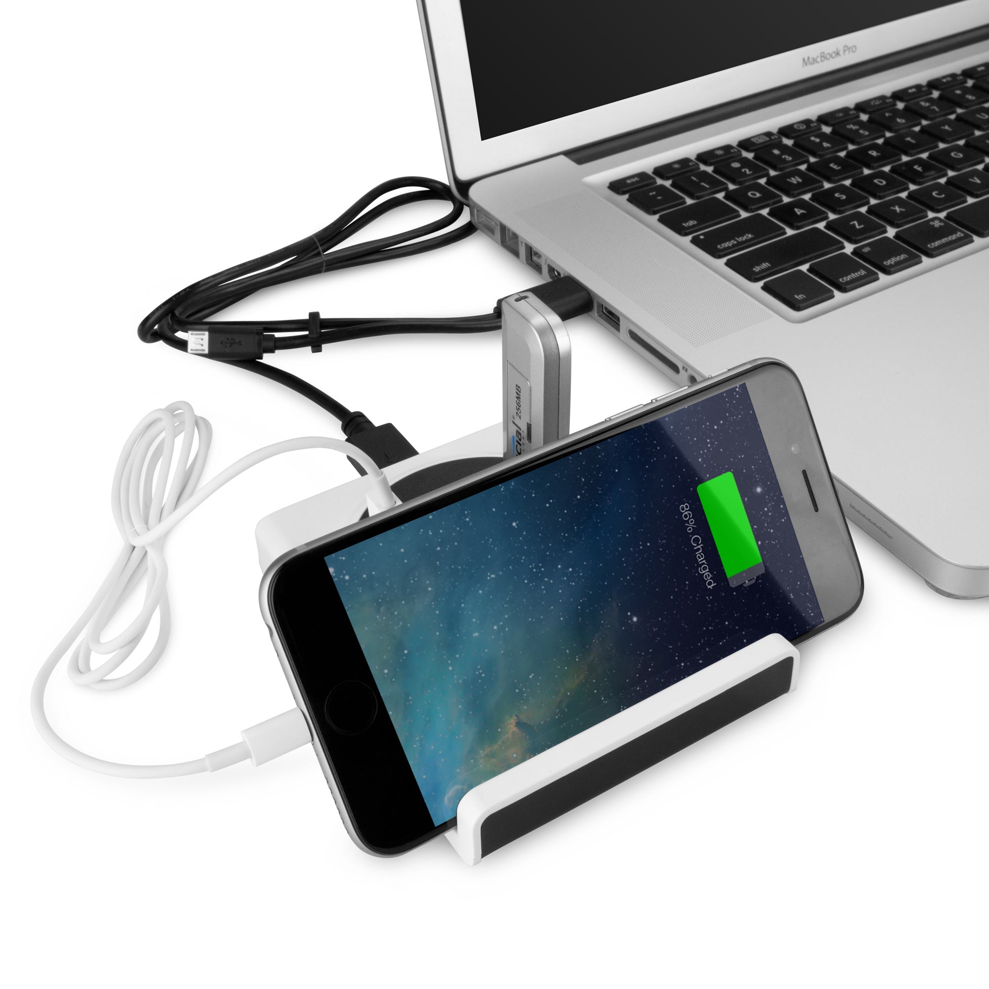 MultiCharge Sony Alpha a6400 Dock - 4-Port - 4 USB Charging Hub ...