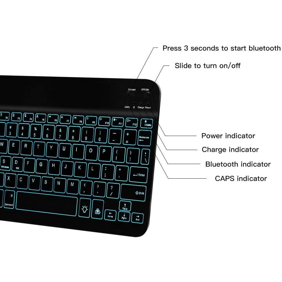 SlimKeys Jitterbug Smart2 Bluetooth Keyboard - with Backlight ...