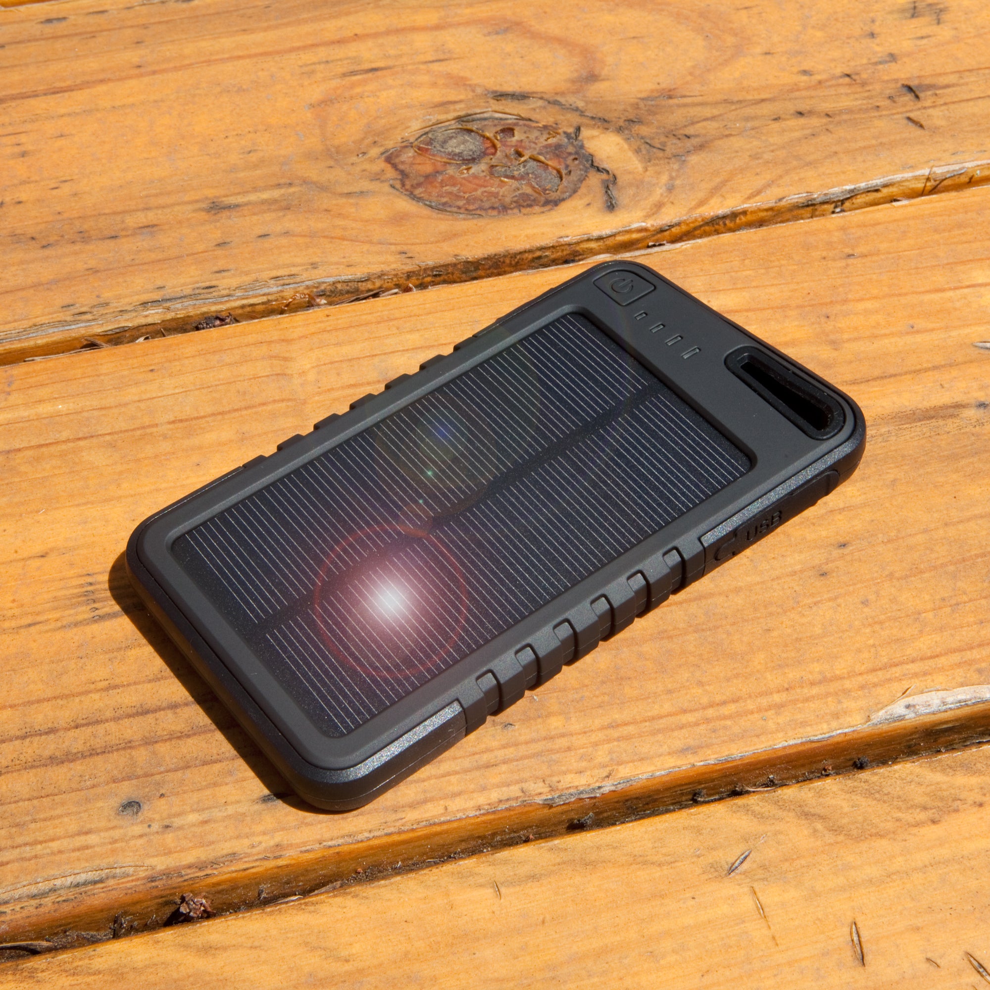 Alcatel One Touch Evolve Solar Rejuva PowerPack (5000mAh) - Solar Powered Backup Power Bank ...