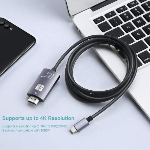 SmartDisplay OnePlus Nord N10 5G Cable - USB Type-C to HDMI (6 ft ...