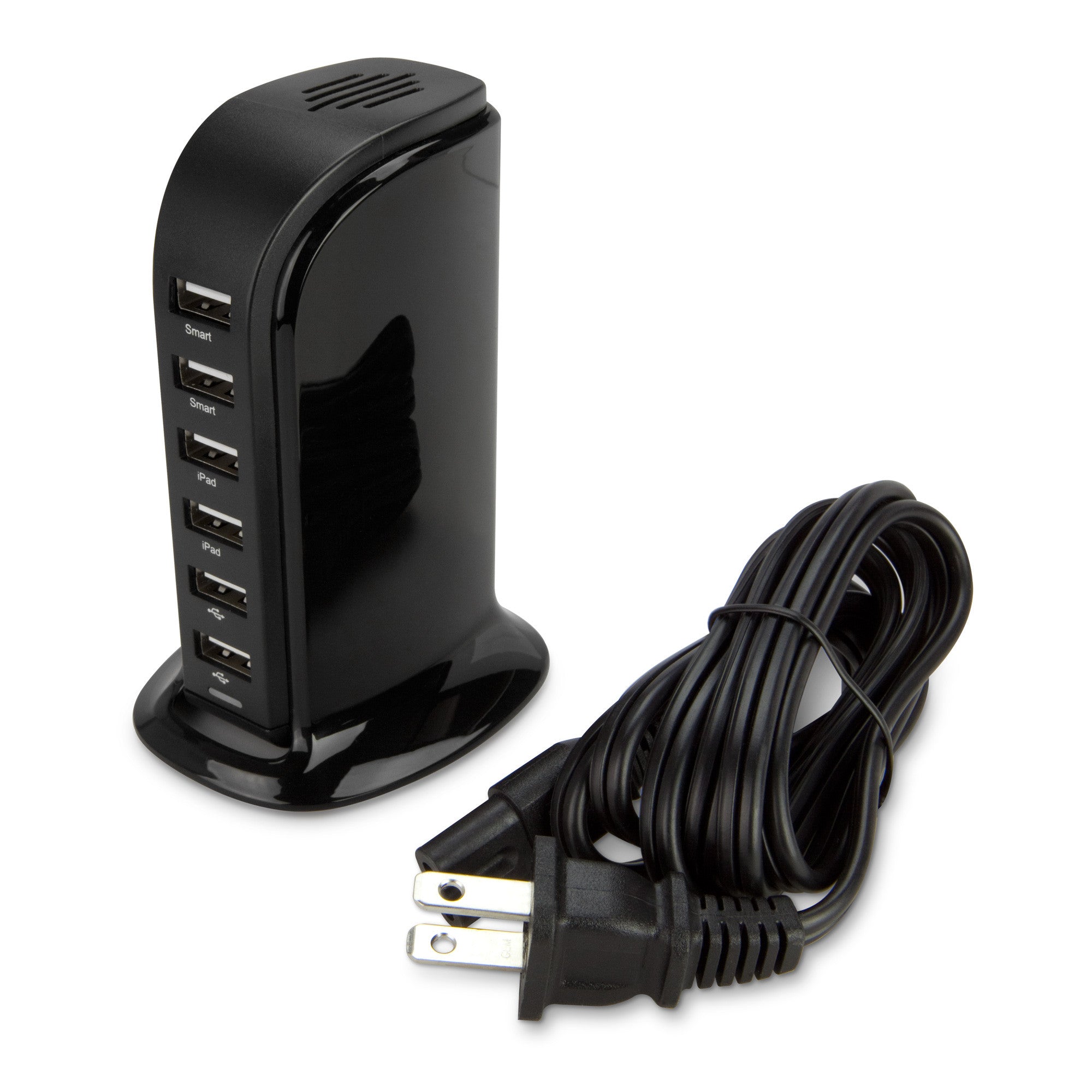 WeShare HC-V270 PowerPort - 6-Port - 6 Port Charging Hub (Polycarbonate ...